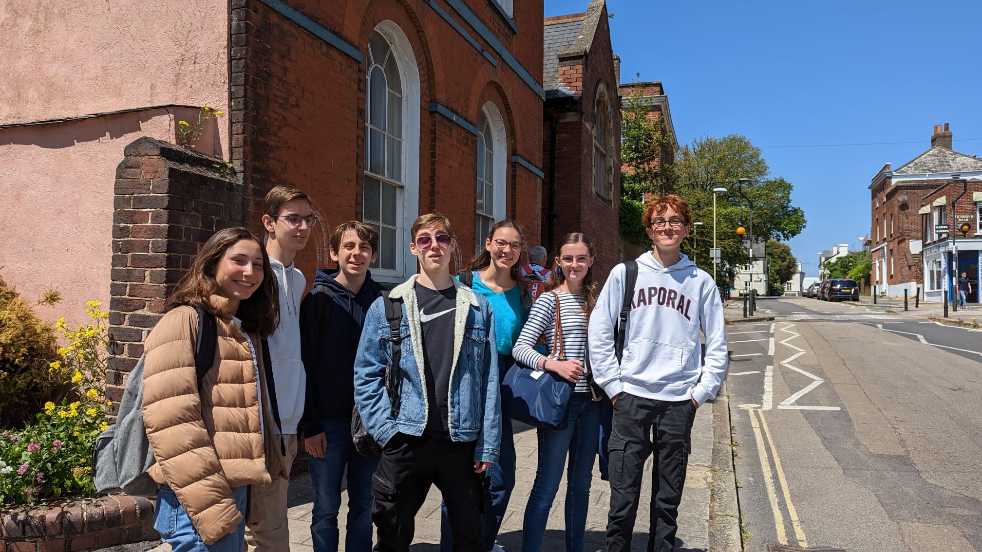 Les élèves de 3e LCE Anglais à EXETER - Collège du Sacré Coeur